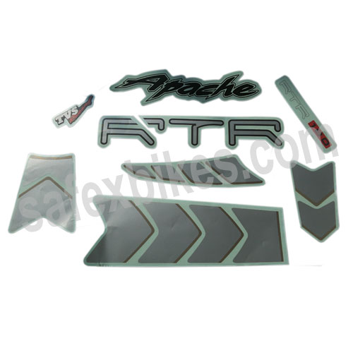 Buy COMPLETE STICKER KIT APACHE RTR180 ZADON On Special Discount From ...